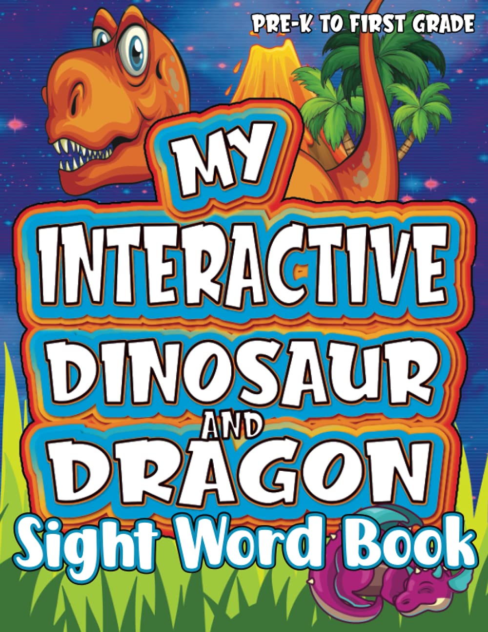 Buy My Interactive Dinosaur and Dragon Word Book: A Fun Word and ...