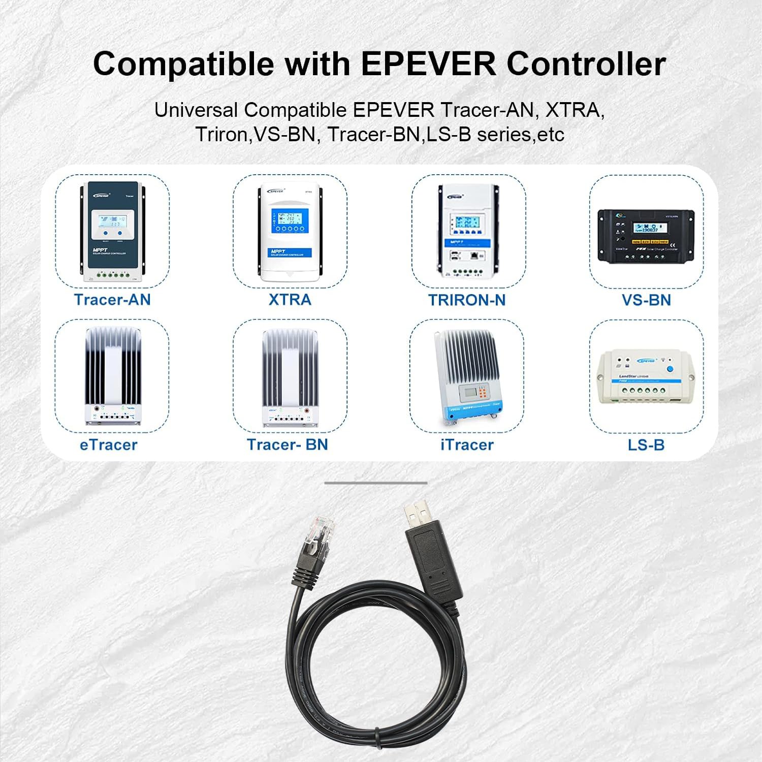 Snapklik.com : Solar Controller PC Communication CC-USB-RS485-150U ...