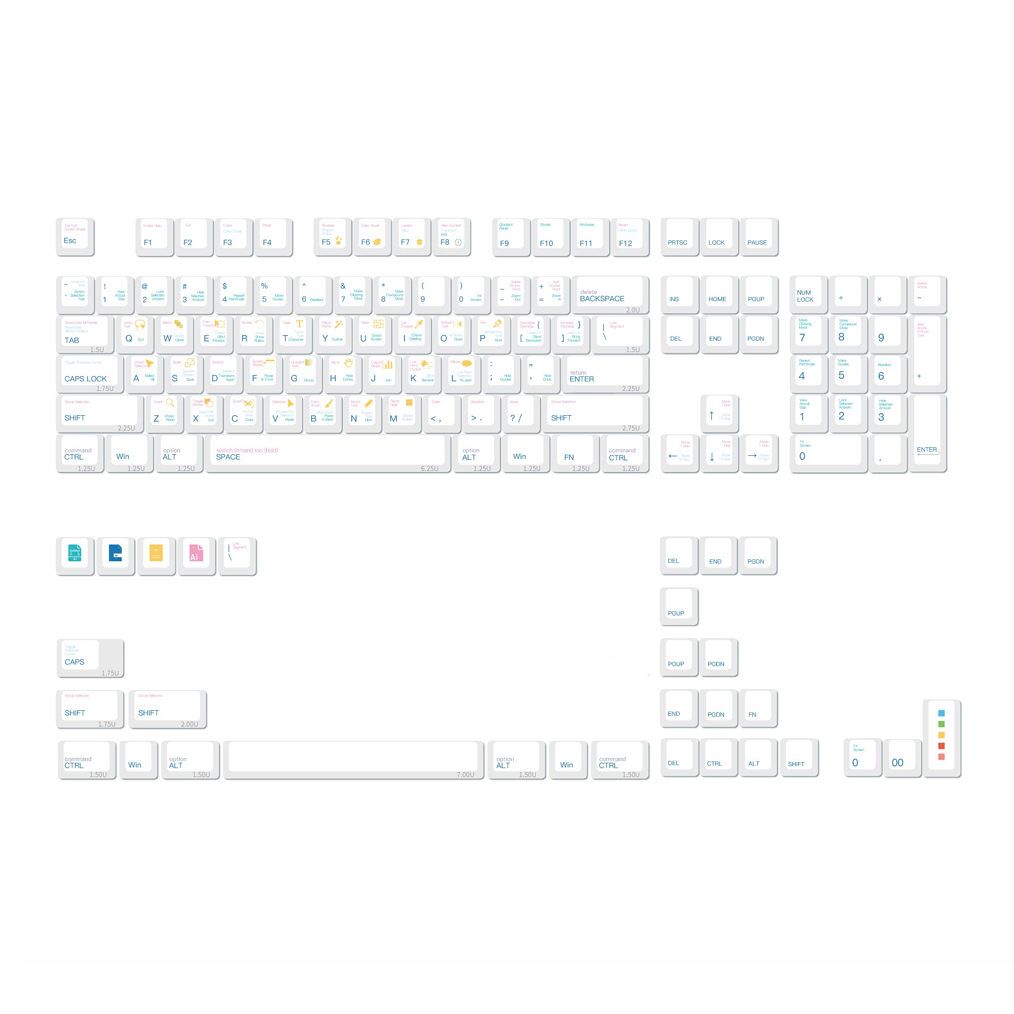 Kprepublic Loop Ai Shortcut Key Hotkey Set Cherry Profile Dye ...