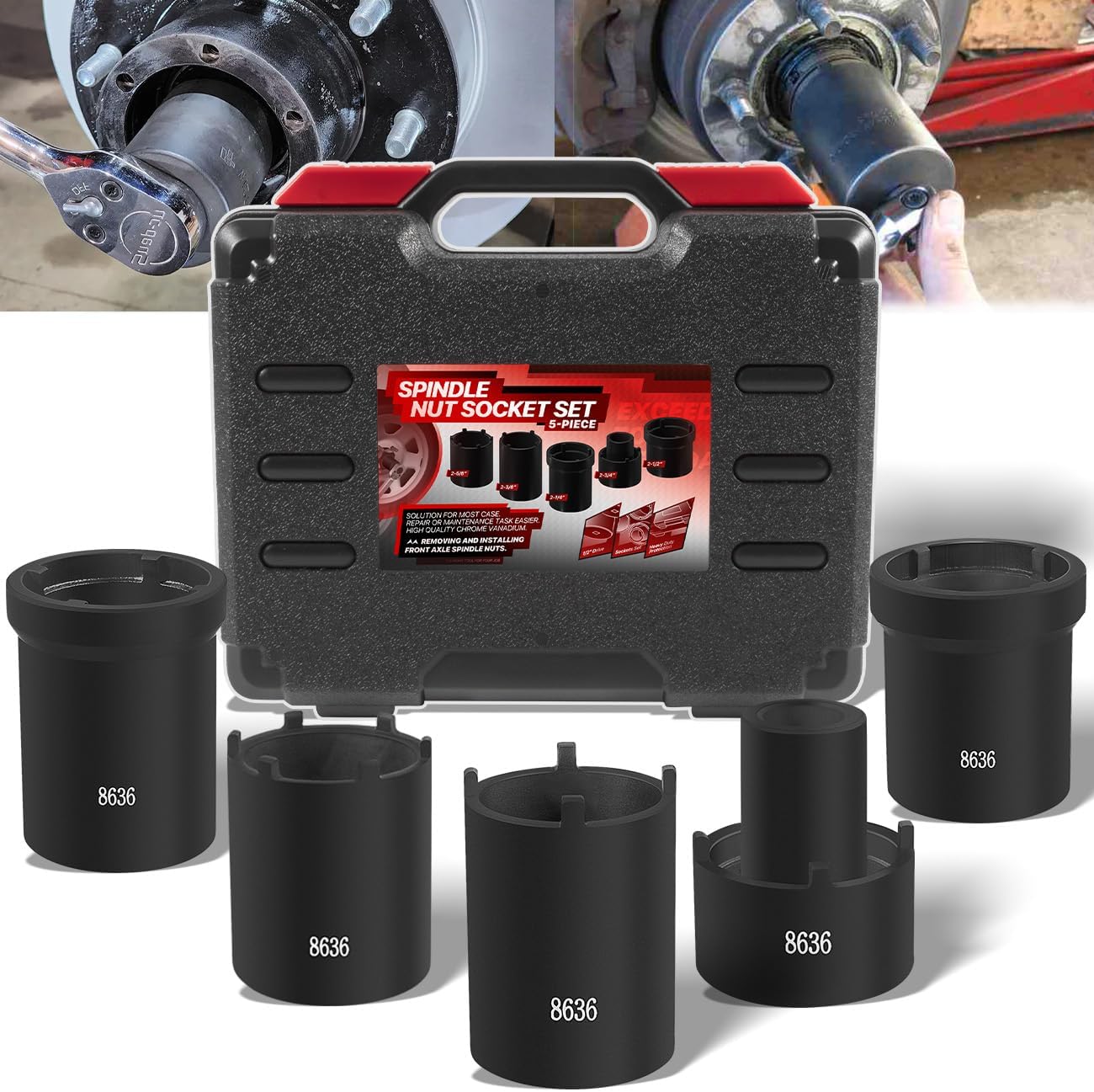 Amazon.com: CTA Tools 1212 12 Pin Hub Nut Socket - Compatible with ...