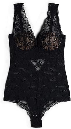 Amazon.com: Intimissimi Woman Eleonora Lace Bodysuit in Black, Size: 36C : Clothing, Shoes & Jewelry