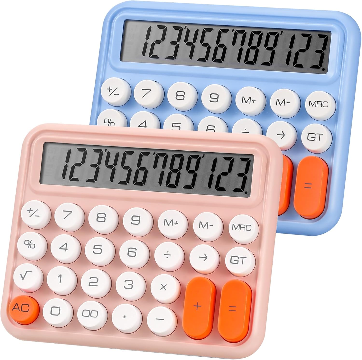 Amazon.com : Copkim 2 Pcs Mechanical Switch Calculator Aesthetic Cute ...