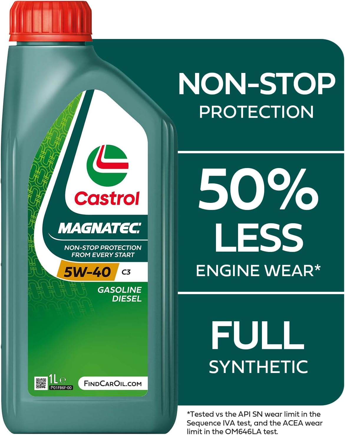 Castrol MAGNATEC 5W-40 C3 Engine Oil 1L : Amazon.co.uk: Automotive