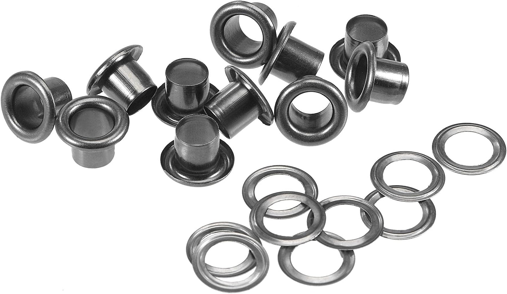 Amazon.com: uxcell Grommets Eyelets with Washers Kit, 8 x 4 x 7mm ...
