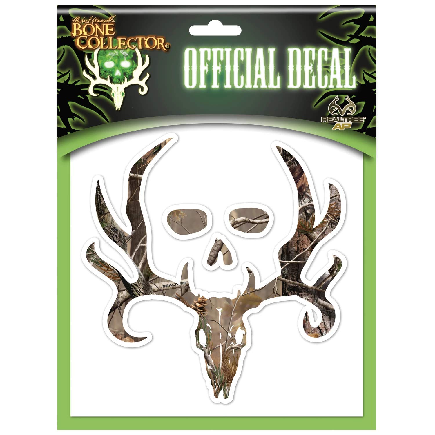 Bone Collector Camo Logo The Bone Collector Orange Face Car Vanity