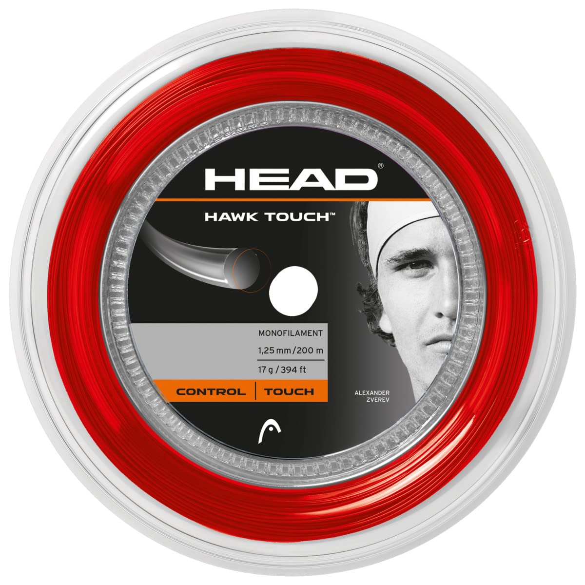 Buy HEAD Hawk Touch Tennis String Reel 16L (Red) Online at Low Prices ...