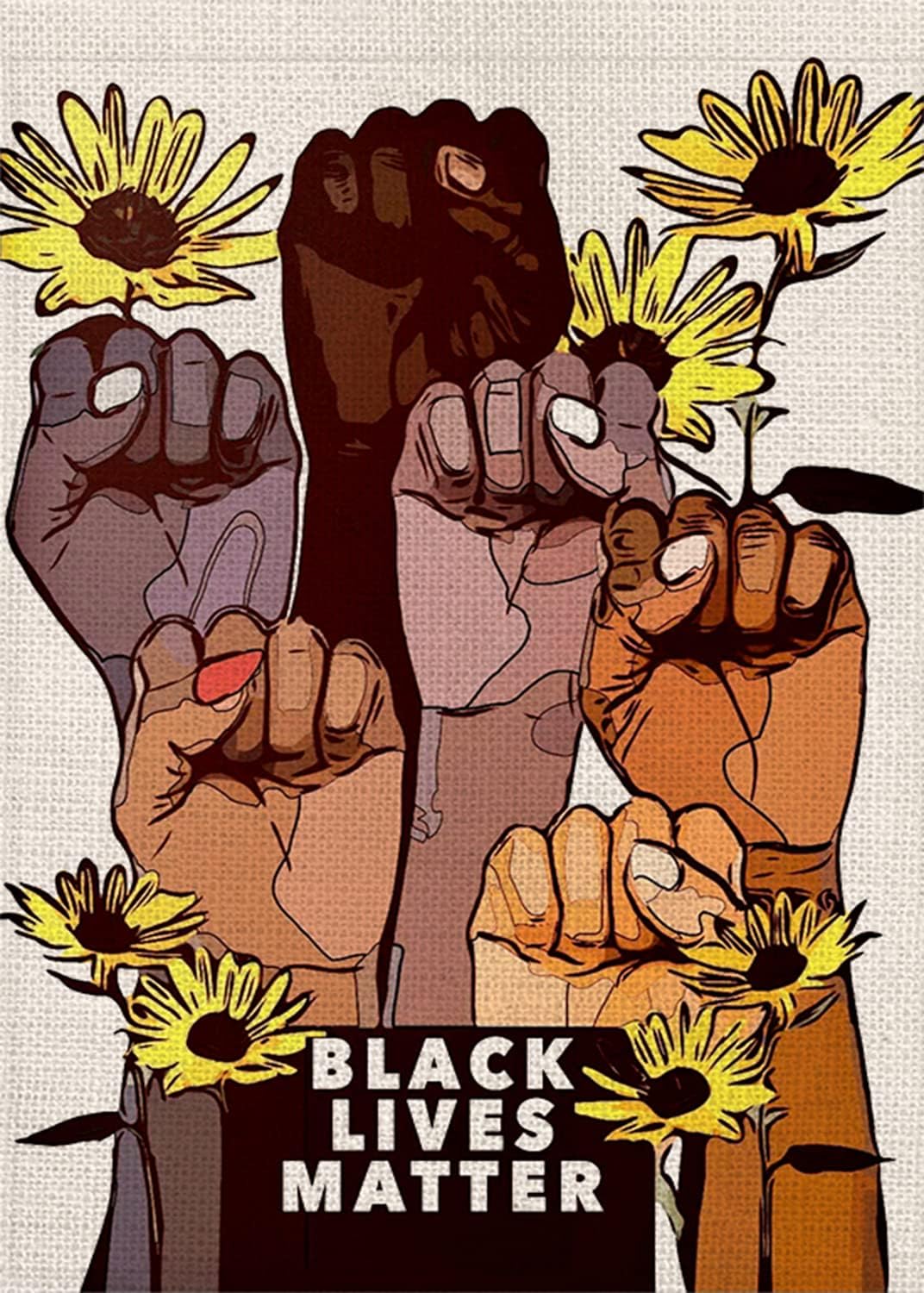 Amazon.com : USA Made Black Lives Matter I Cant Breathe BLM Double ...