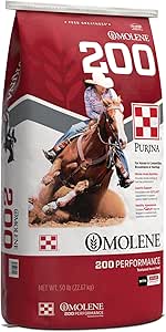 Amazon.com: Purina® | Omolene #200® Performance Horse Feed | Bolsa de ...