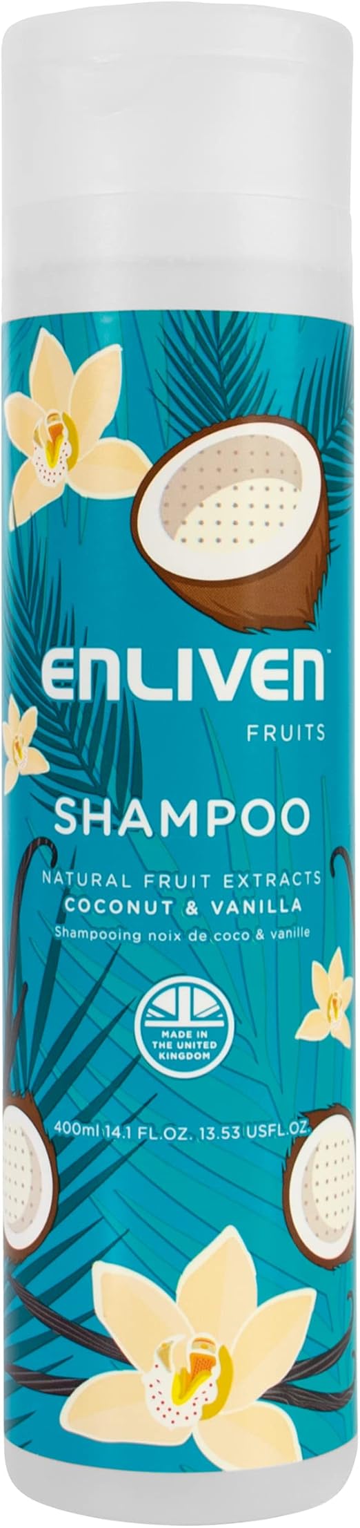 Enliven Coconut & Vanilla Fruit Shampoo 400 ml : Amazon.co.uk: Beauty