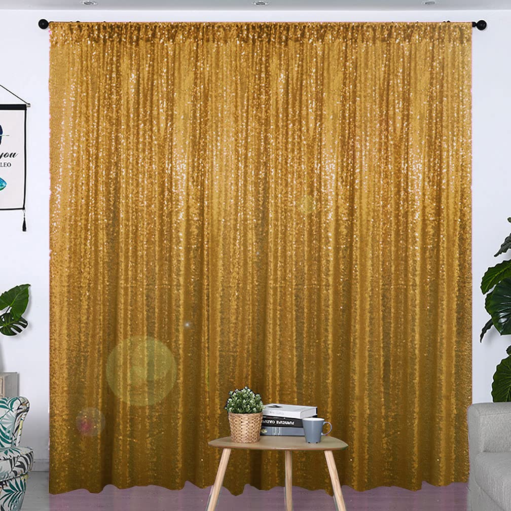 Buy Partisout Sequin Curtain Backdrop 8ftx8ft Sequin Backdrop Sequence ...