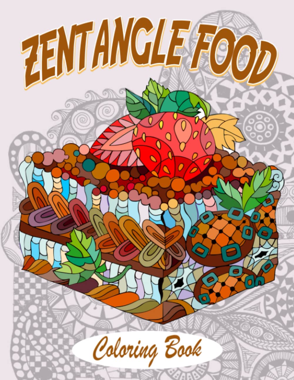 Amazon.com: Zentangle Food Coloring Book: Exquisite Food Art to Color ...