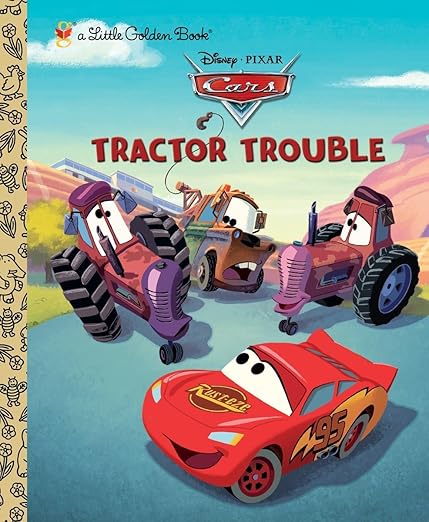 Tractor Trouble (Disney/Pixar Cars) (Little Golden Book): Berrios, Frank, RH Disney ...