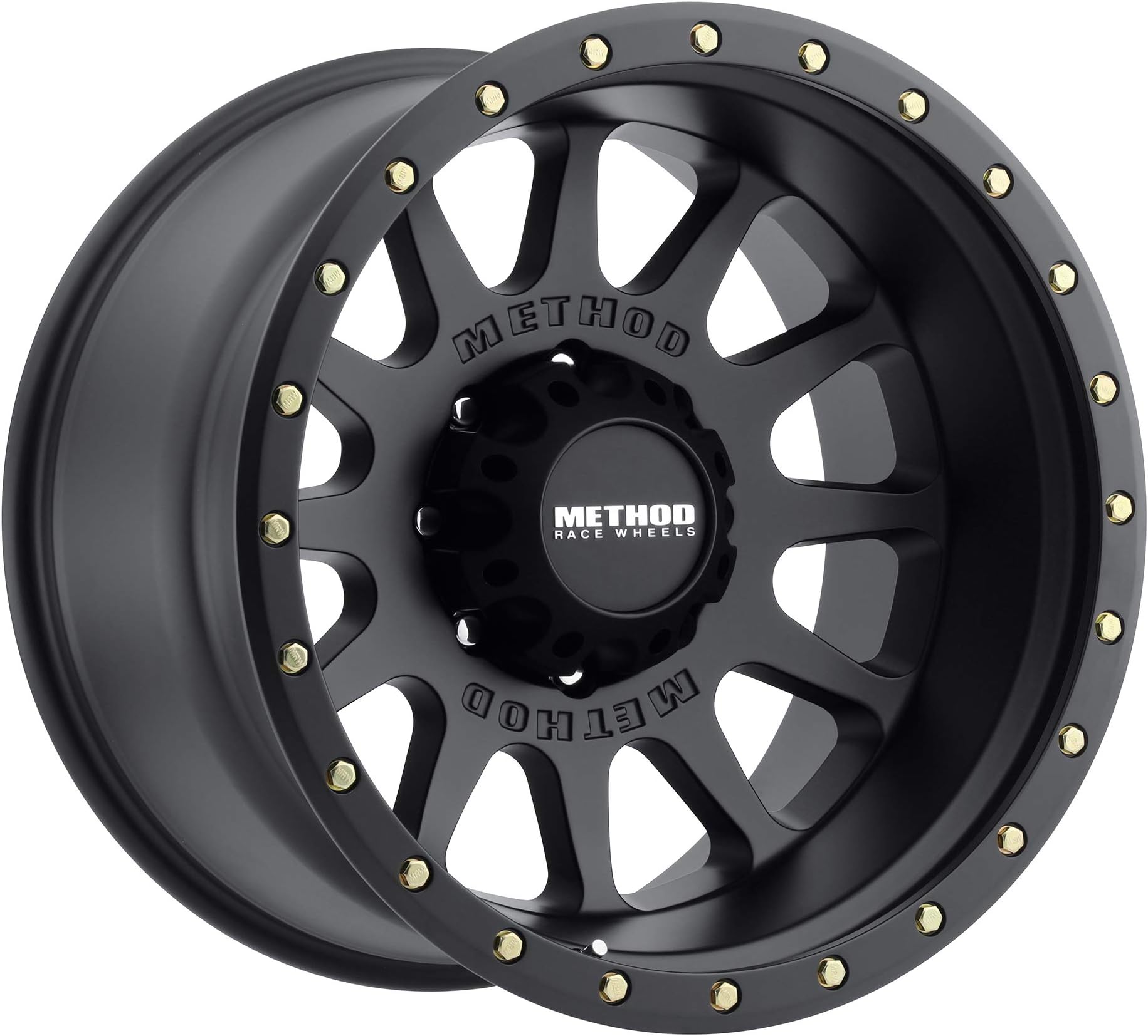 Amazon.com: Method Race Wheels 605 NV Matte Black 20x10" 8x170", 24mm ...
