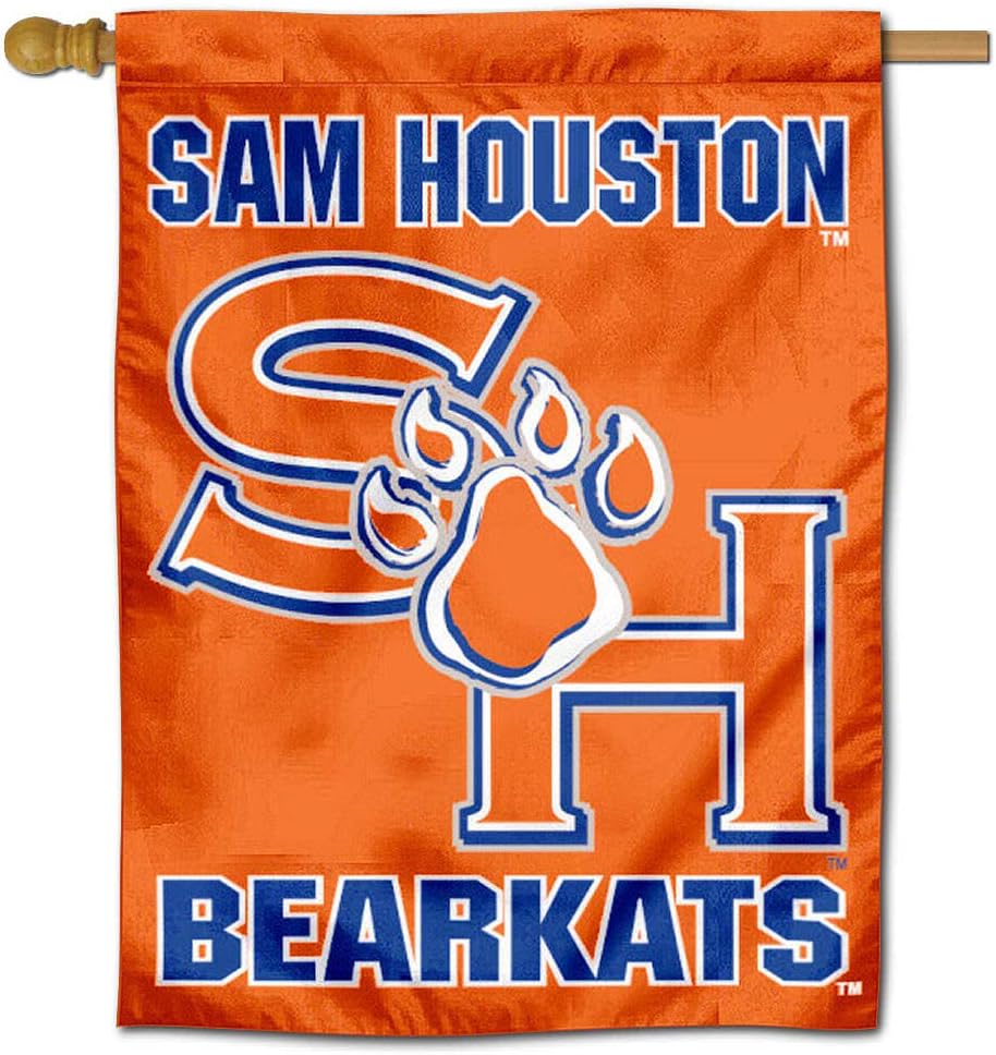 Amazon.com : Sam Houston State University Banner House Flag : Outdoor ...