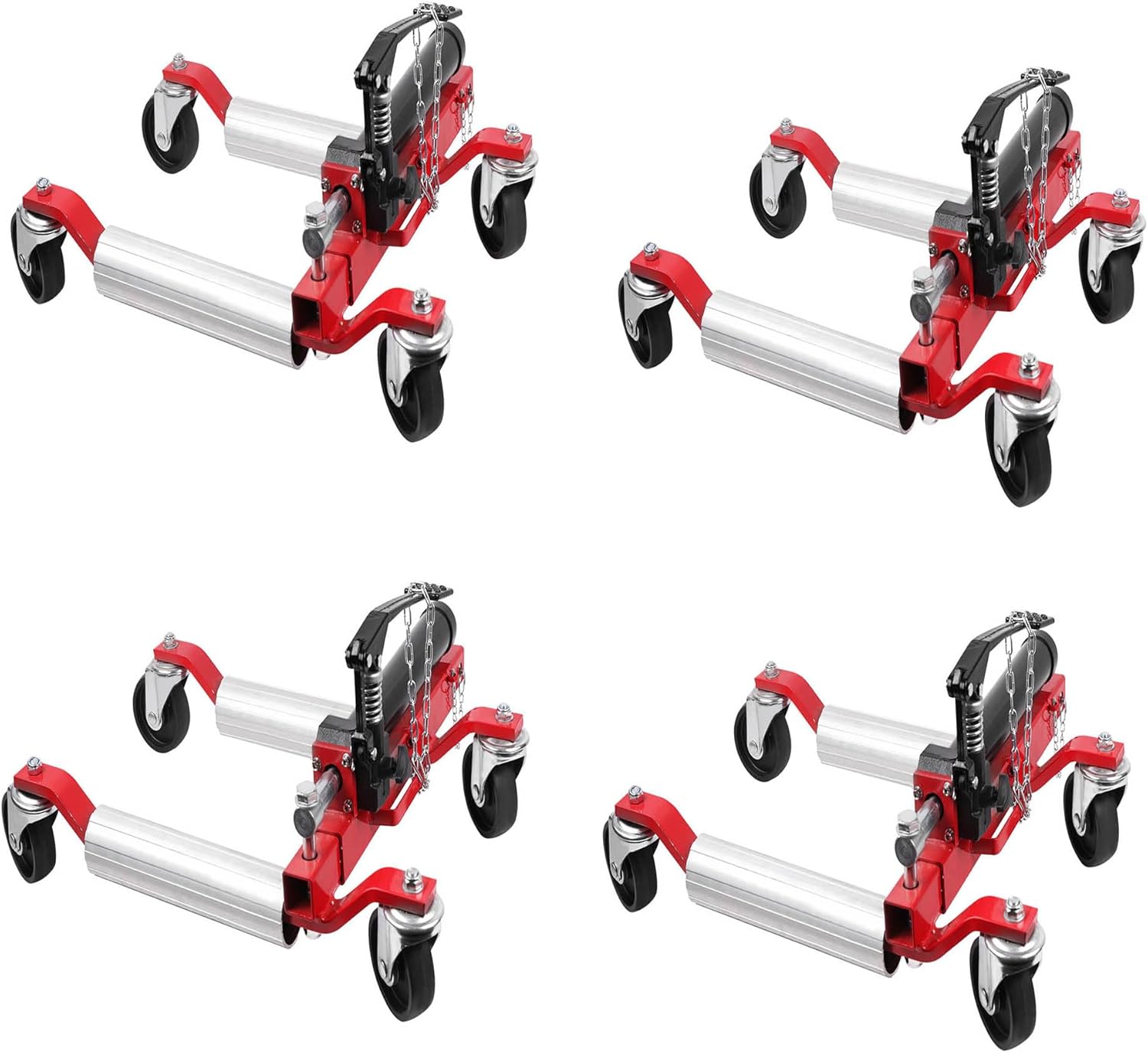 Amazon.com: Towallmark 4PCS Car Wheel Dolly, 1500LBS Capacity Car Dolly ...