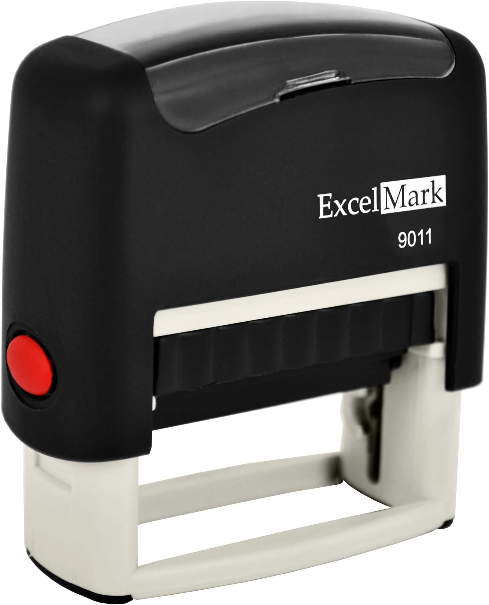 Amazon.com : ExcelMark 3-Line Custom Self Inking Rubber Stamp - Home or ...