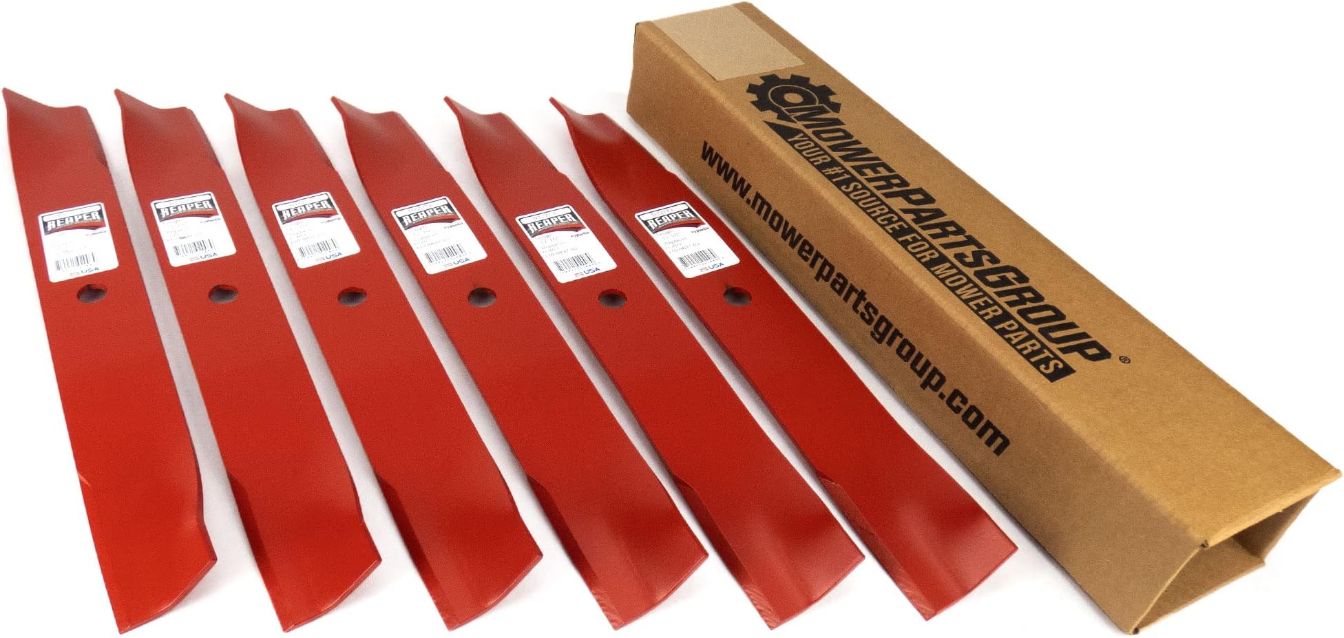 Amazon.com : Exmark 142-6453-S Hi Lift Blade Quest E S Series 34 50 ...