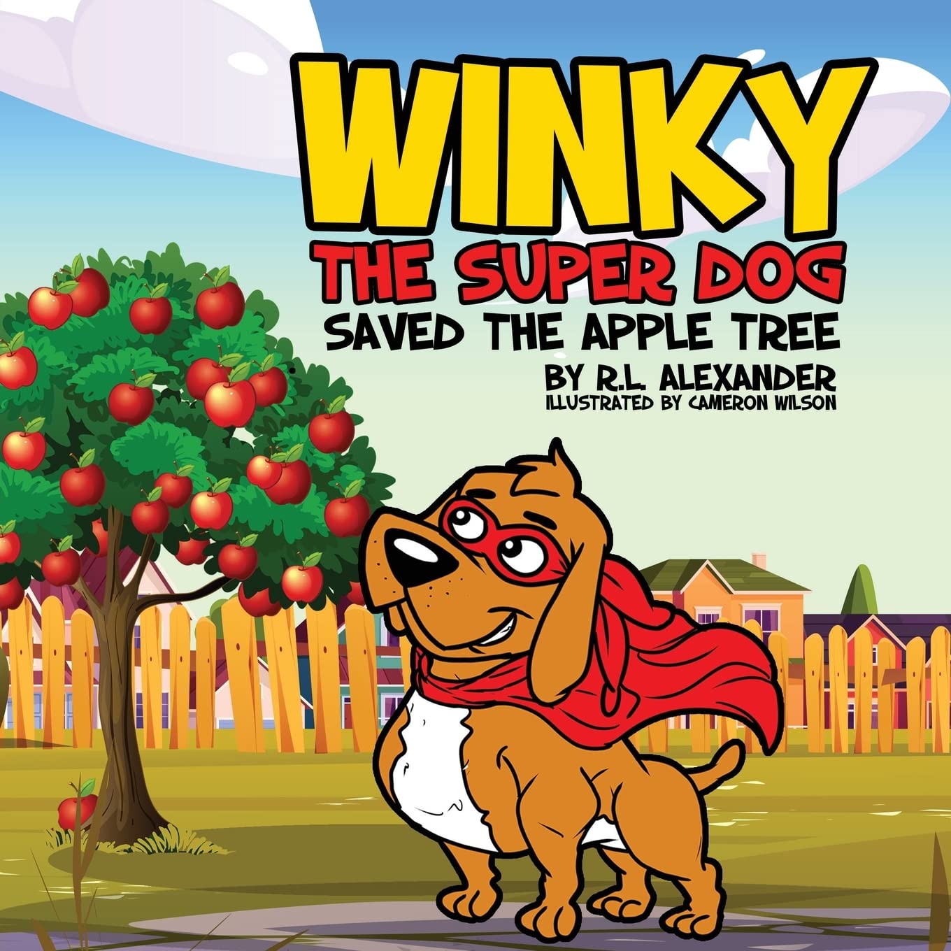 Amazon.com: Winky The Super Dog Saved The Apple Tree: 9781088166369 ...