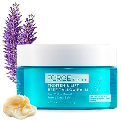Amazon.com: Forge Skin® Tighten & Lift Balm for Women [TALLOW-BASED ...