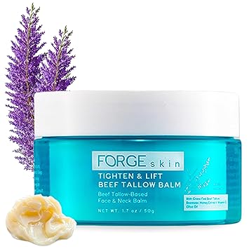 Amazon.com: Forge Skin® Tighten & Lift Balm for Women [TALLOW-BASED ...