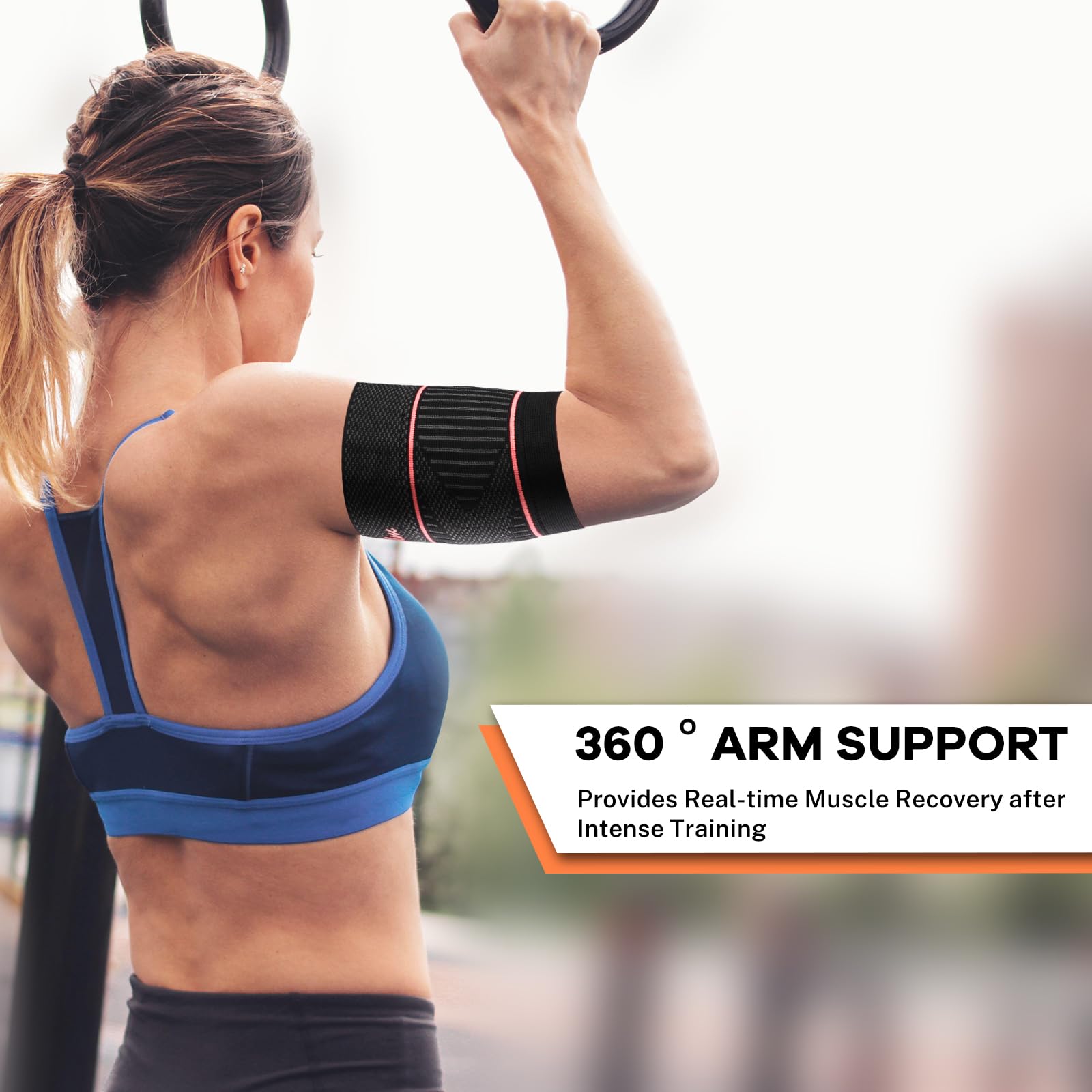 Arm Bracelet Upper Arm Watch Bicep Tendonitis Brace... Bicep ...