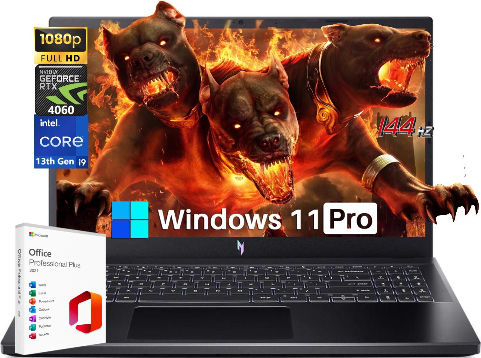 Buy acer Nitro V 15 Gaming Laptop with Microsoft Office Lifetime ...