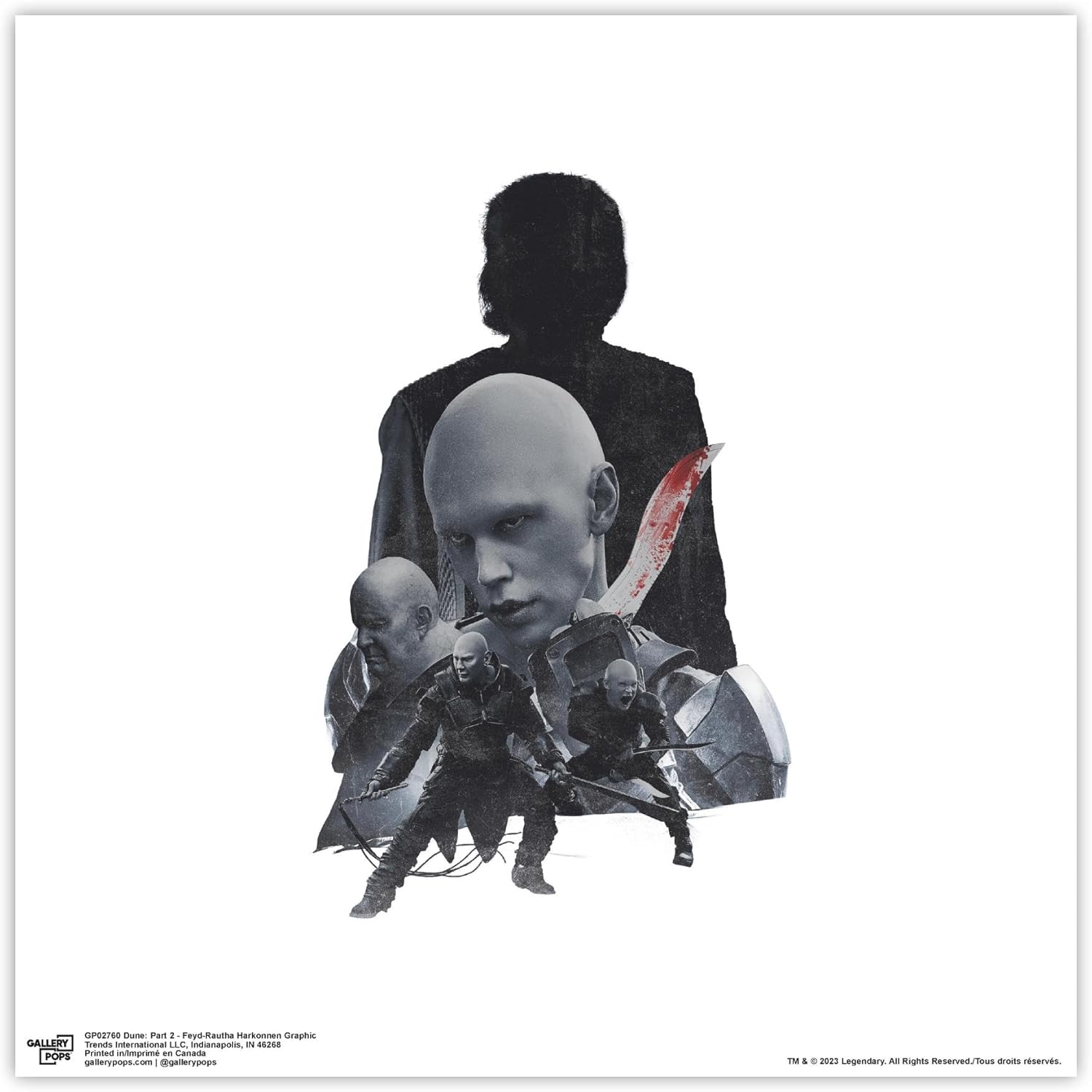 Amazon.com: Trends International Gallery Pops Dune: Part Two - Feyd ...