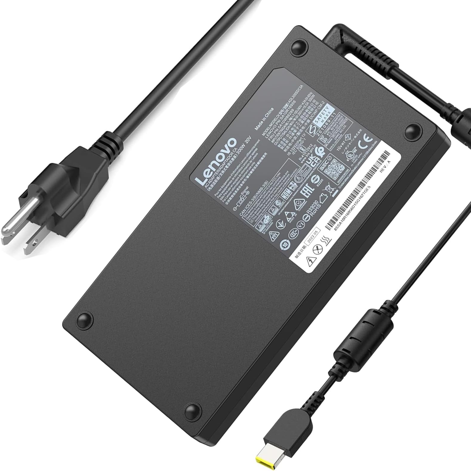 Amazon.com: 300W 20V 15A ADL300SDC3A Laptop Charger for Lenovo Laptop ...