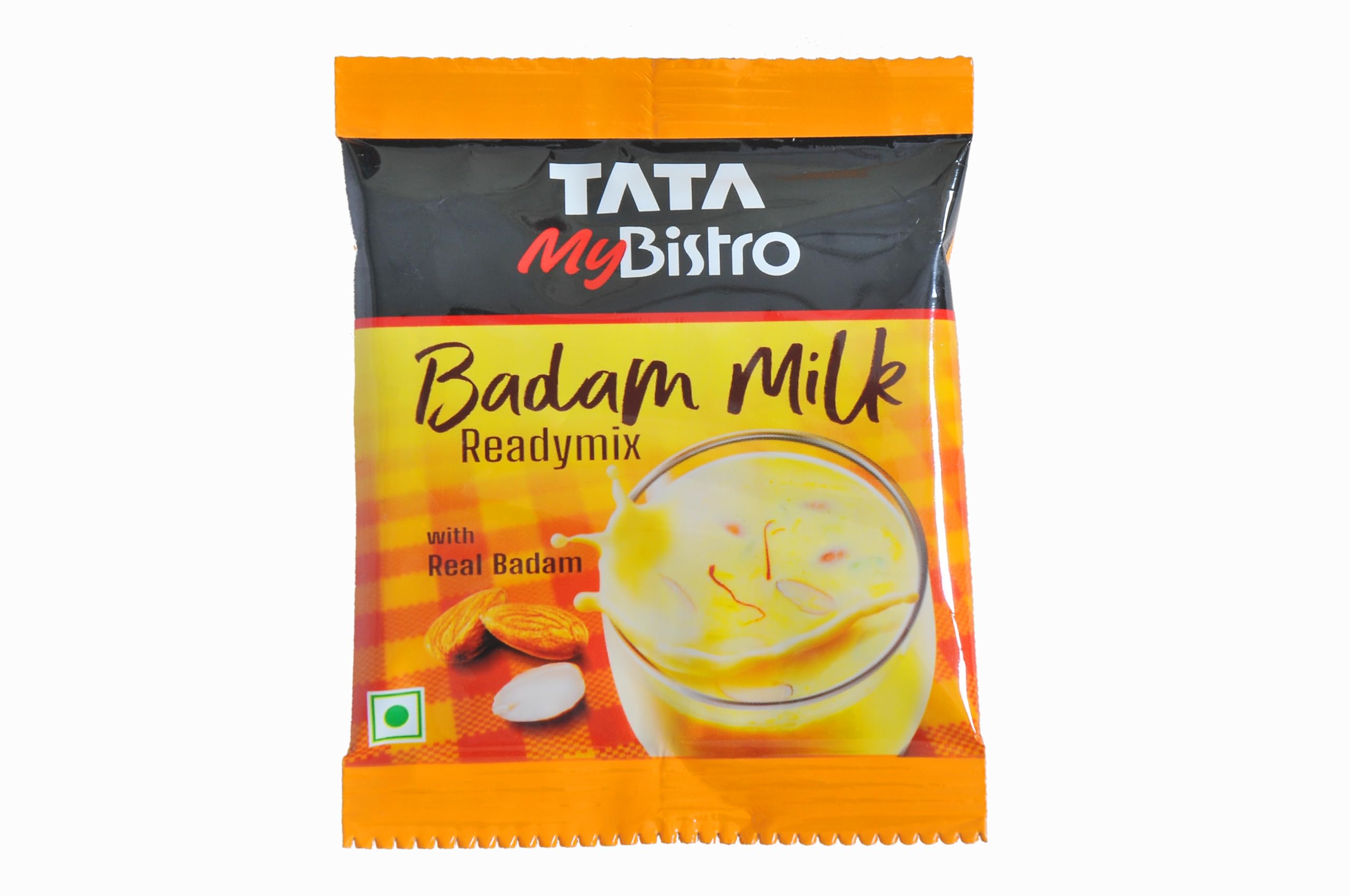 TATA MYBISTRO BADAM MILK POWDER SACHETS (100 SACHETS) : Amazon.in ...