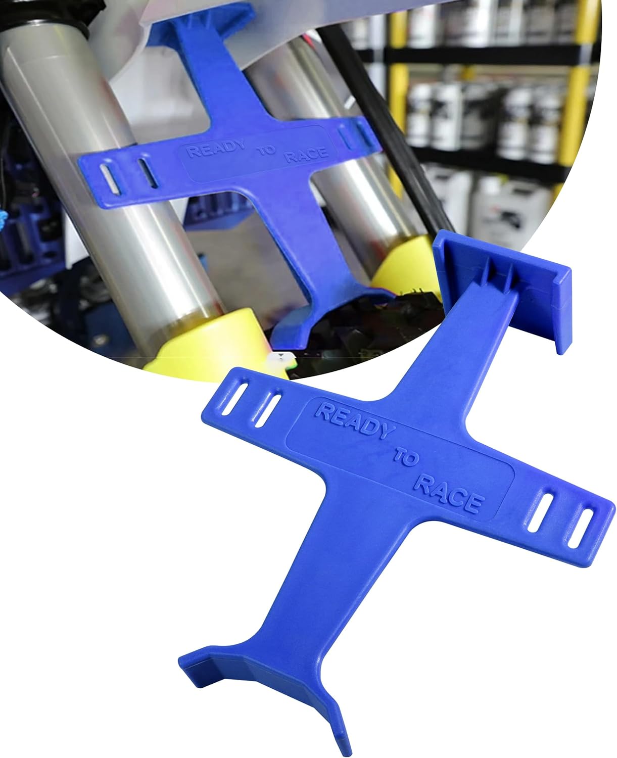 Amazon.com: VARGTR Motorcycle Fork Guard Suspension Support Brace,Car ...