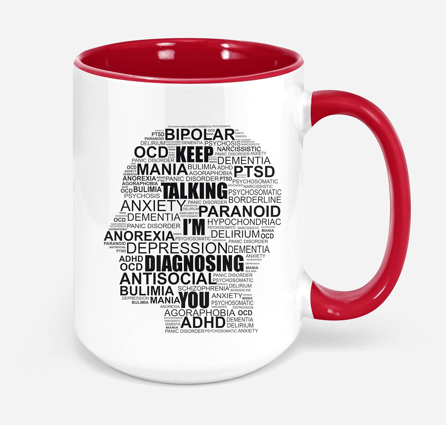 Amazon.com | Hao East Bipolar Gift Bipolar Mug Bipolar Coffee Cup ...