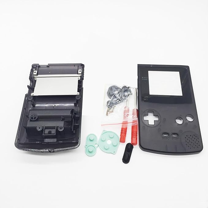 Amazon.com: EXSEK Limited Edition Transparent Black GBC Housing Shell ...