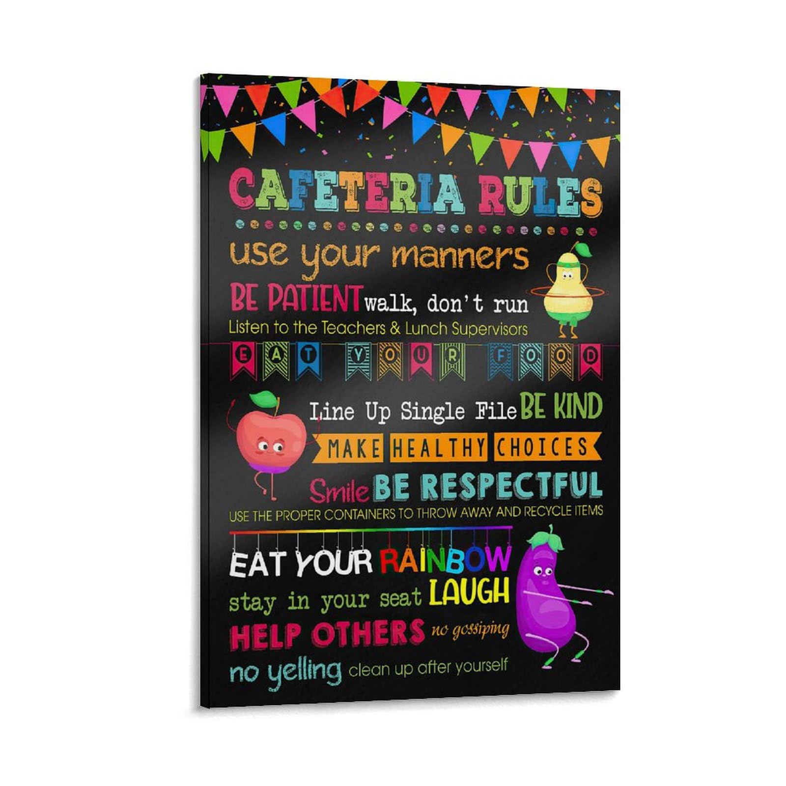 Elementary School Cafeteria Rules For School Lunches Solve & Share