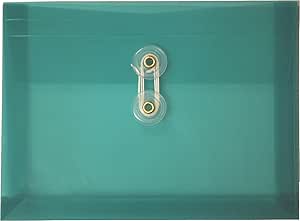 Amazon.com : Filexec Poly Envelope, Photo Size, Side Load, Button ...
