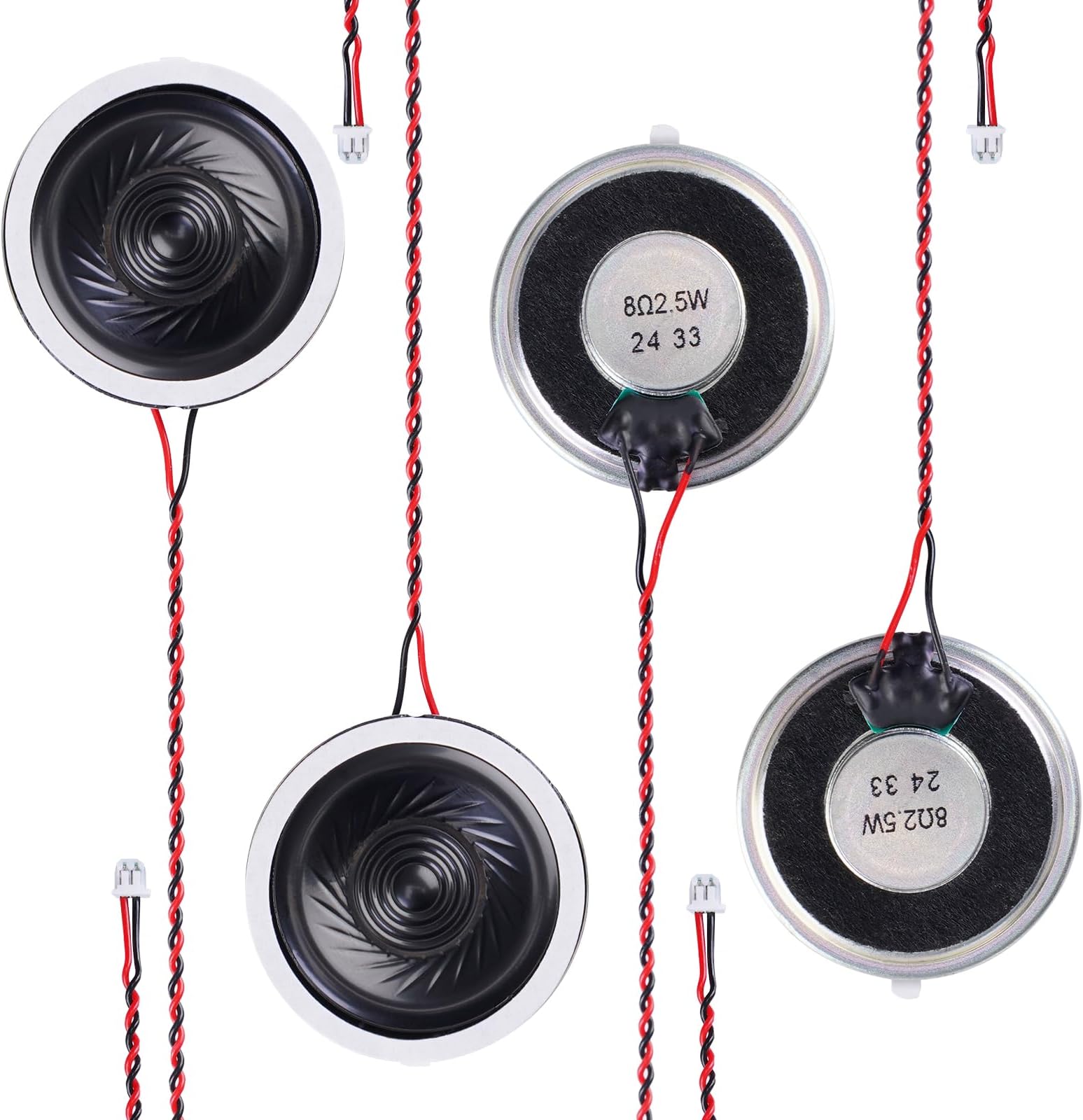 Amazon.com: Adafruit Mini Metal Speaker w/Wires - 8 ohm 0.5W [ADA1890 ...