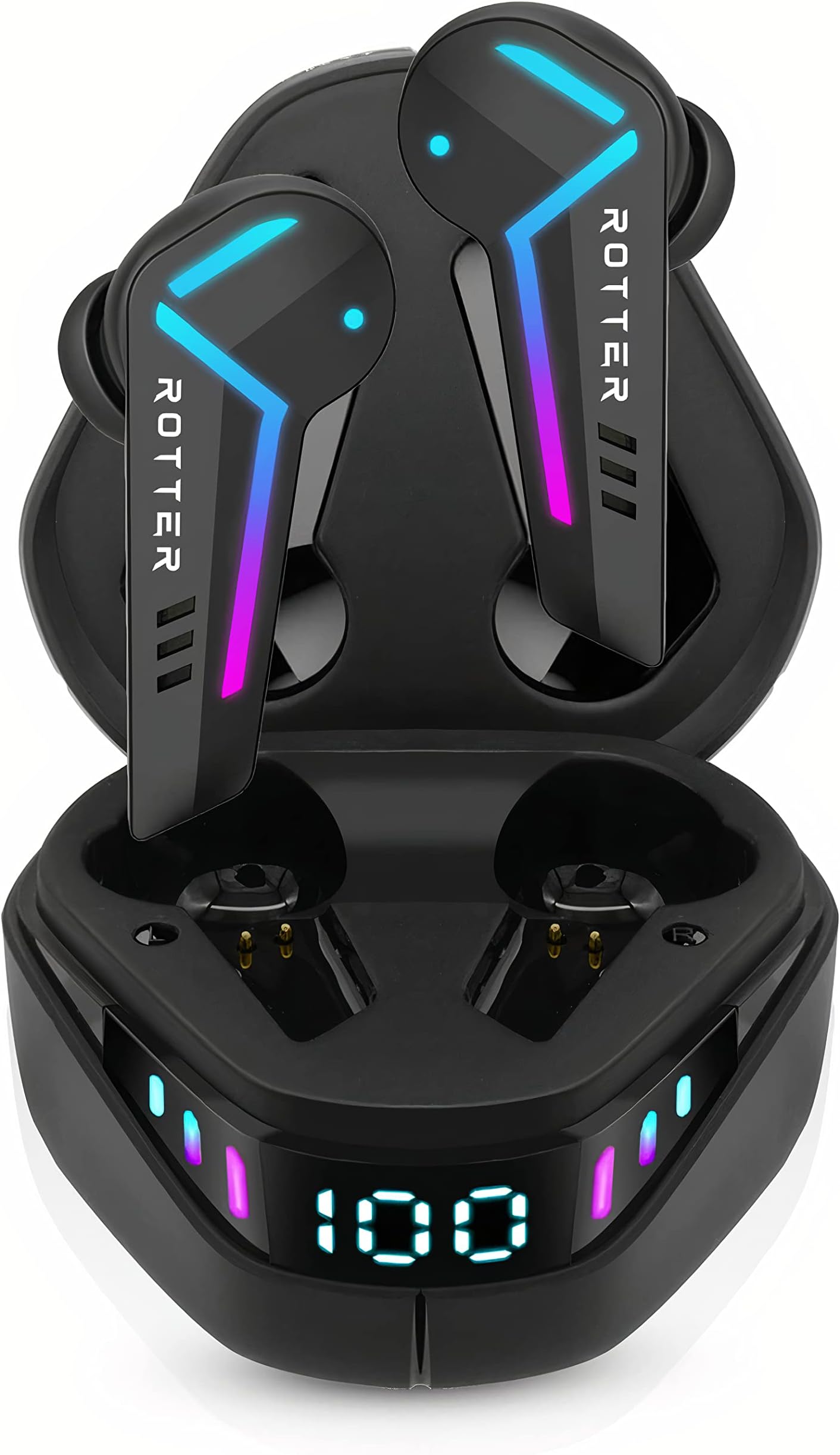 Delinuo Bluetooth Kopfhörer Kabellos mit 6000mAh Batterie / IPX6 ...