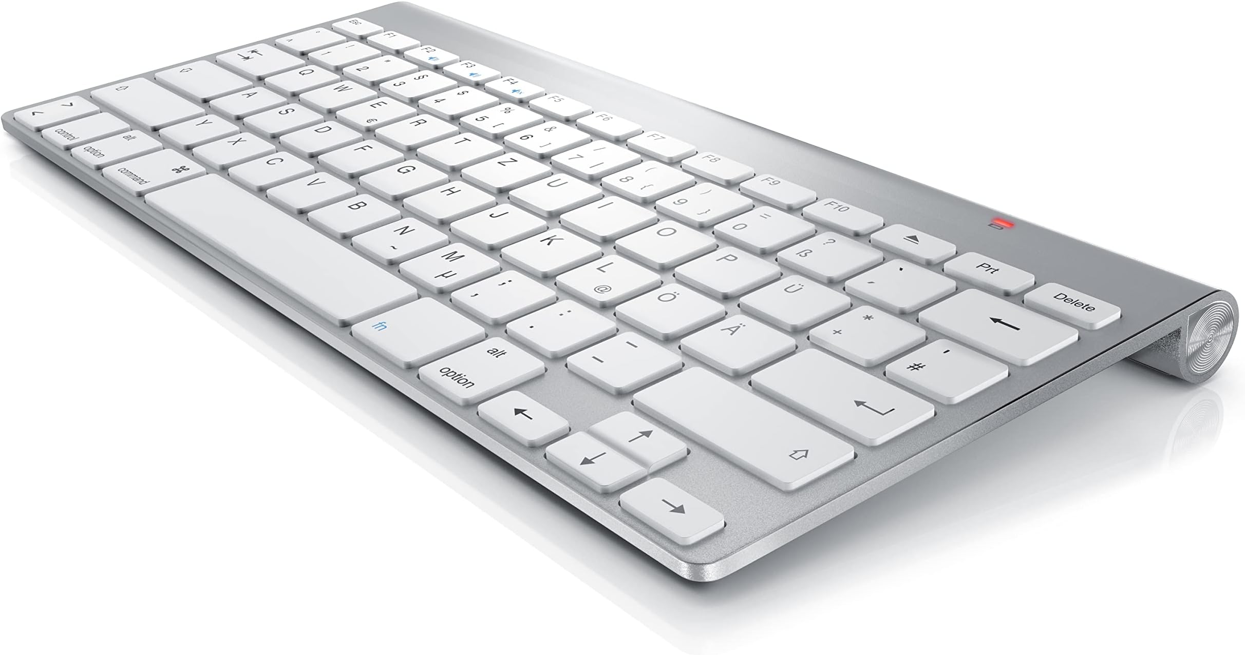 CSL - Wireless Slim Tastatur kabelloses Funk Keyboard 2,4G ...