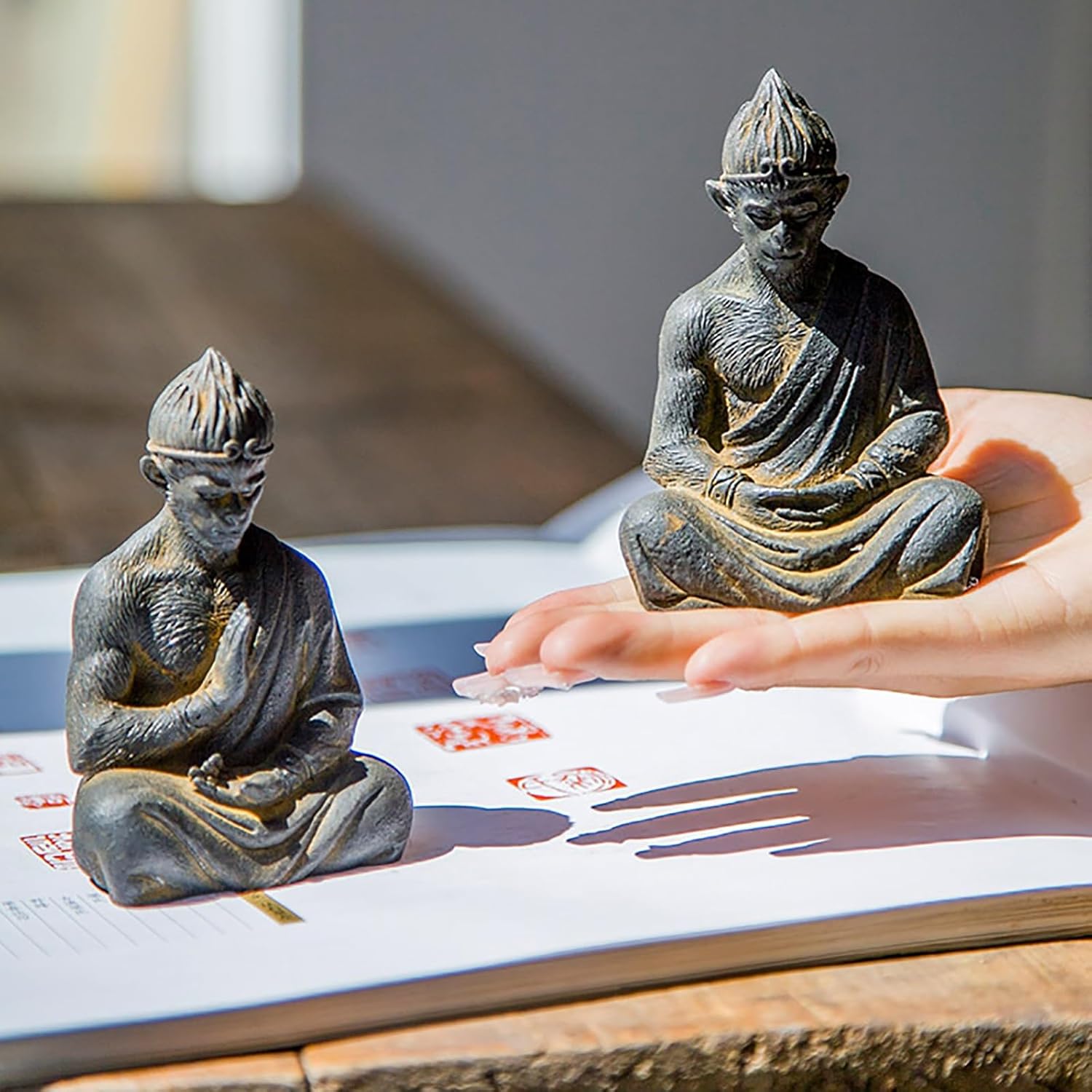 Journey to The West Wukong Goku Buddha Figure,Wukong Action Figure,Sun ...