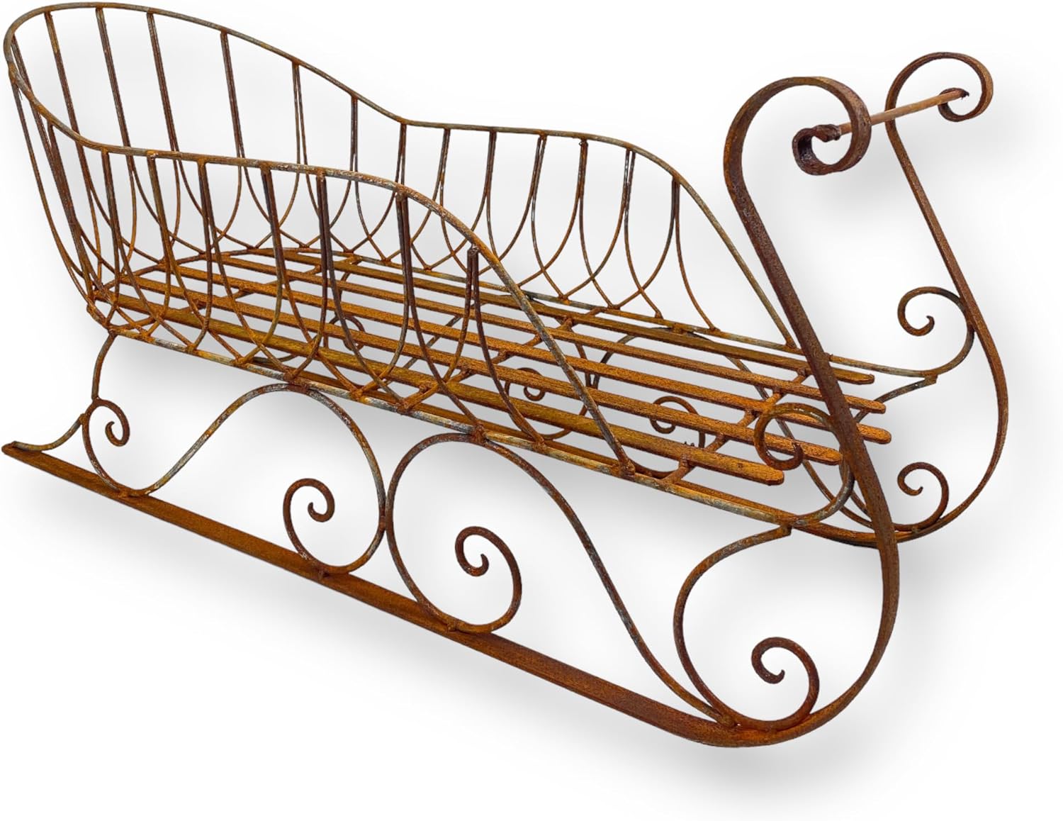 Crispe home & garden Rust Sledge - Winter Christmas Advent Decoration ...