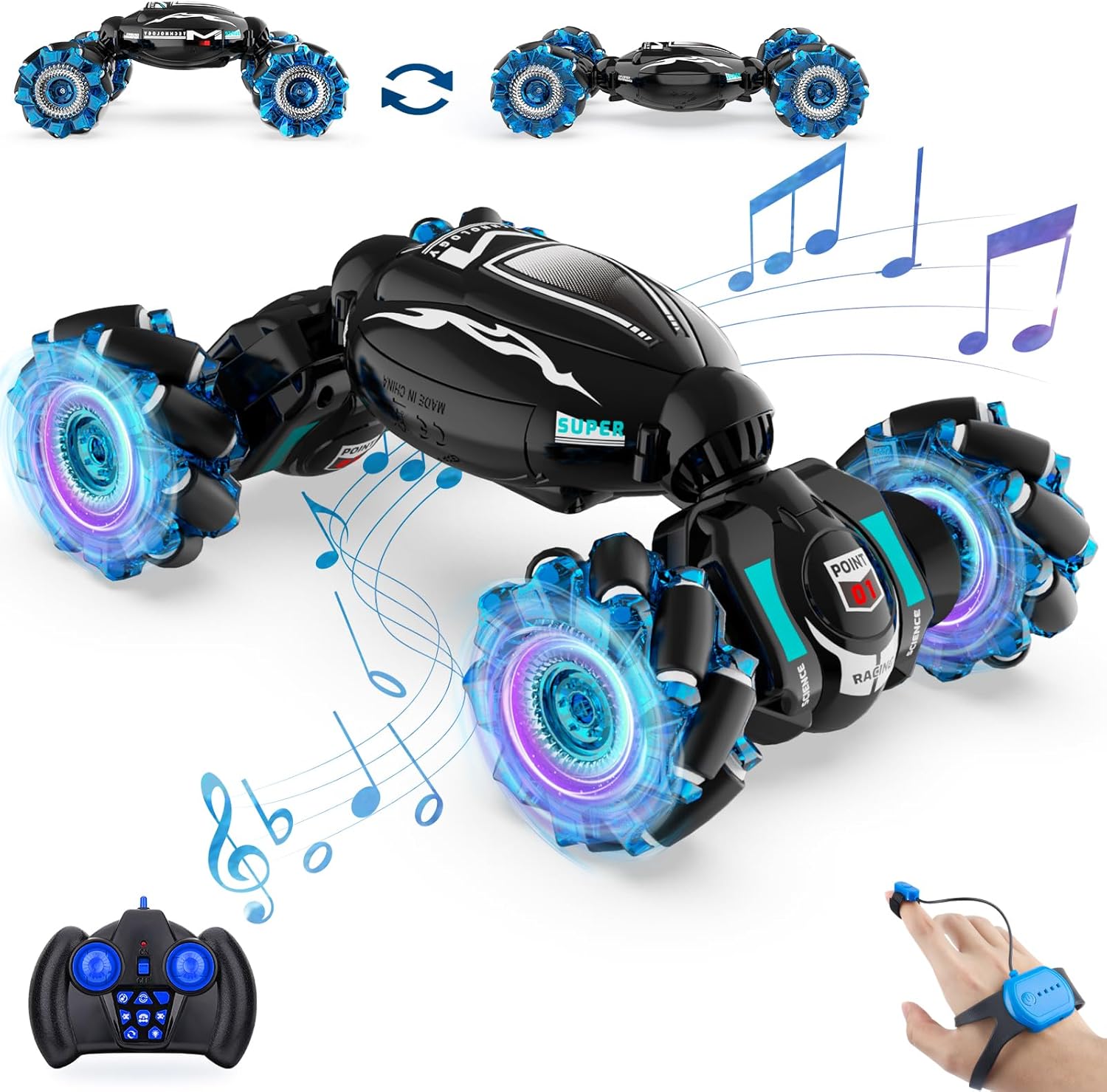 Amazon.com: Nitigo Gesture RC Car Hand Controlled RC Car Toys for Boys ...