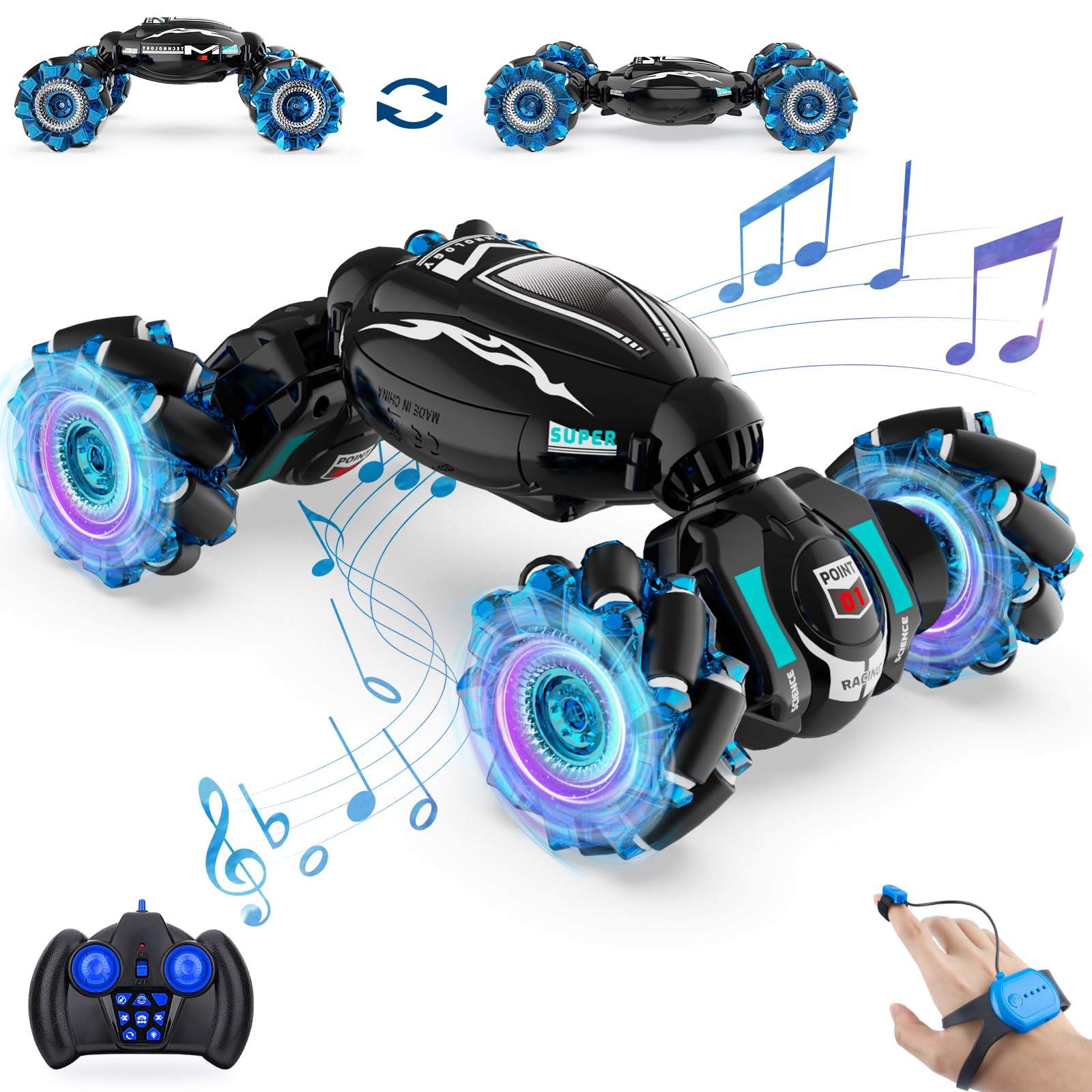 Amazon.com: Nitigo Gesture RC Car Hand Controlled RC Car Toys Gifts for ...
