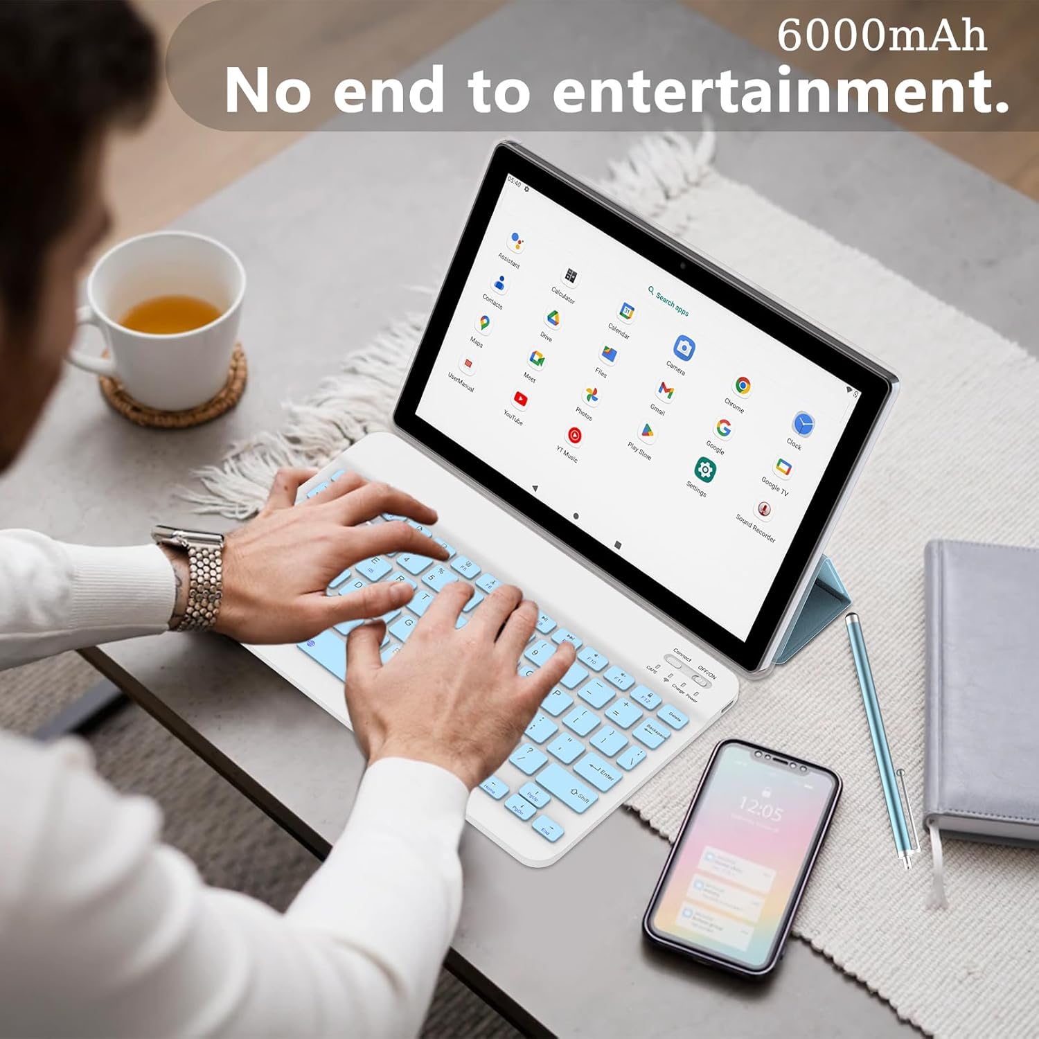 NOVOJOY 10-Inch Android Tablet User Manual