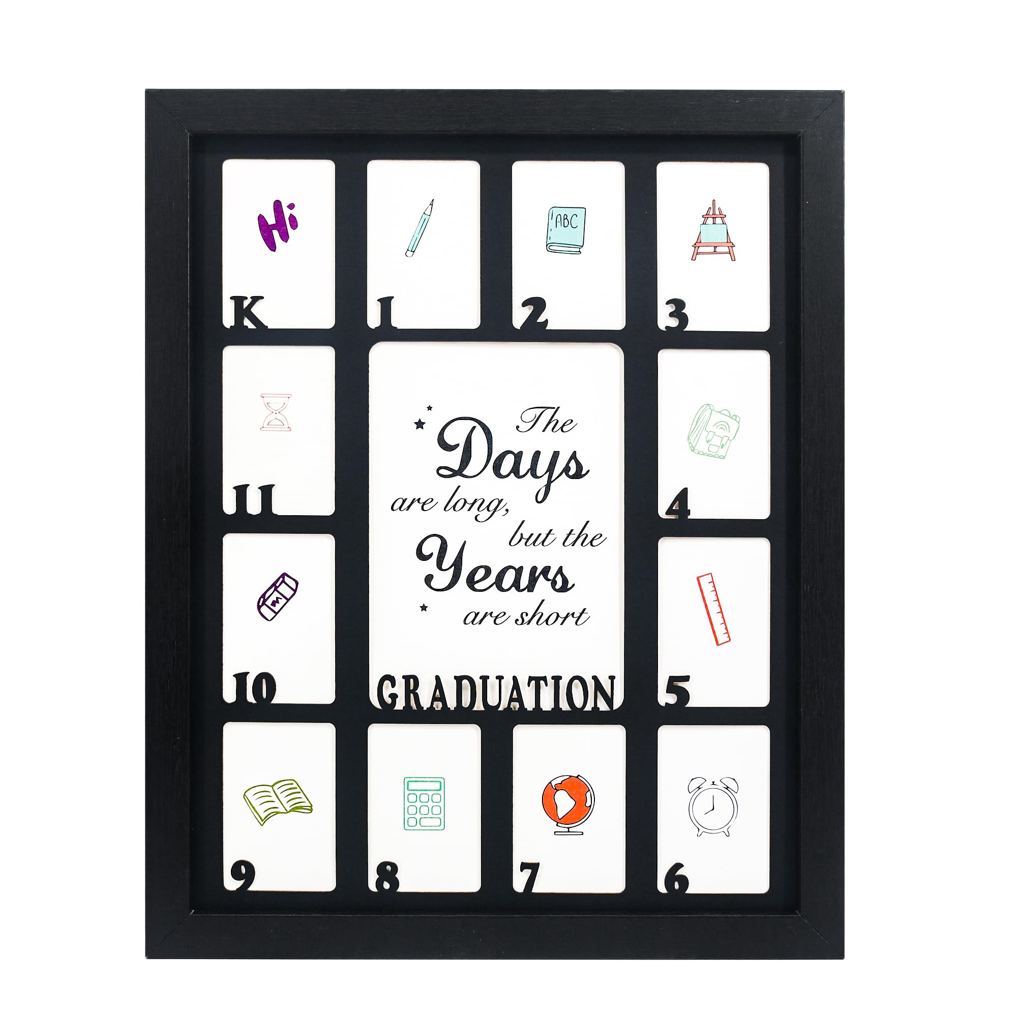 Amazon.com - GMFrames School Days Photo Frame K-12 School Years Picture ...