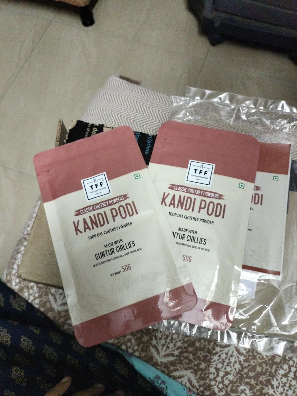 The Food Formula Tff Classic Chutney Powders Kandi Podi,Toor Dal ...