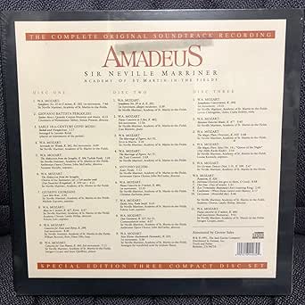 Amazon.co.jp: Amadeus Original Soundtrack Limited Edition CD Box Set ...