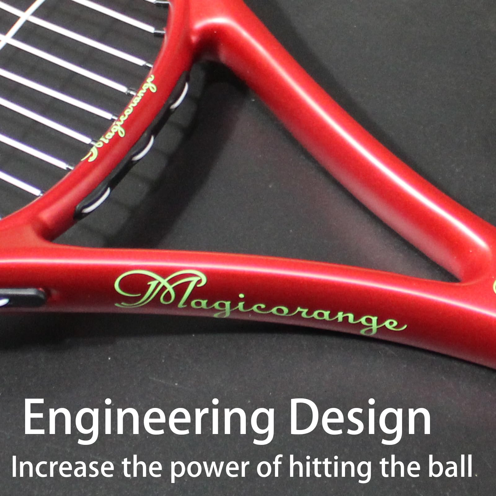 Snapklik.com : Magicorange 27" Pro Tennis Rackets For Adult 2 Players ...