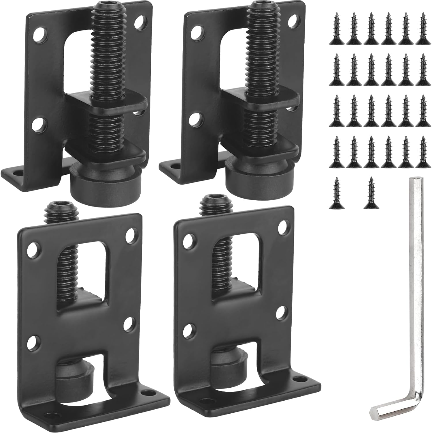 Anwenk Adjustable Leveling Feet - L Shaped Furniture Leveler Legs ...