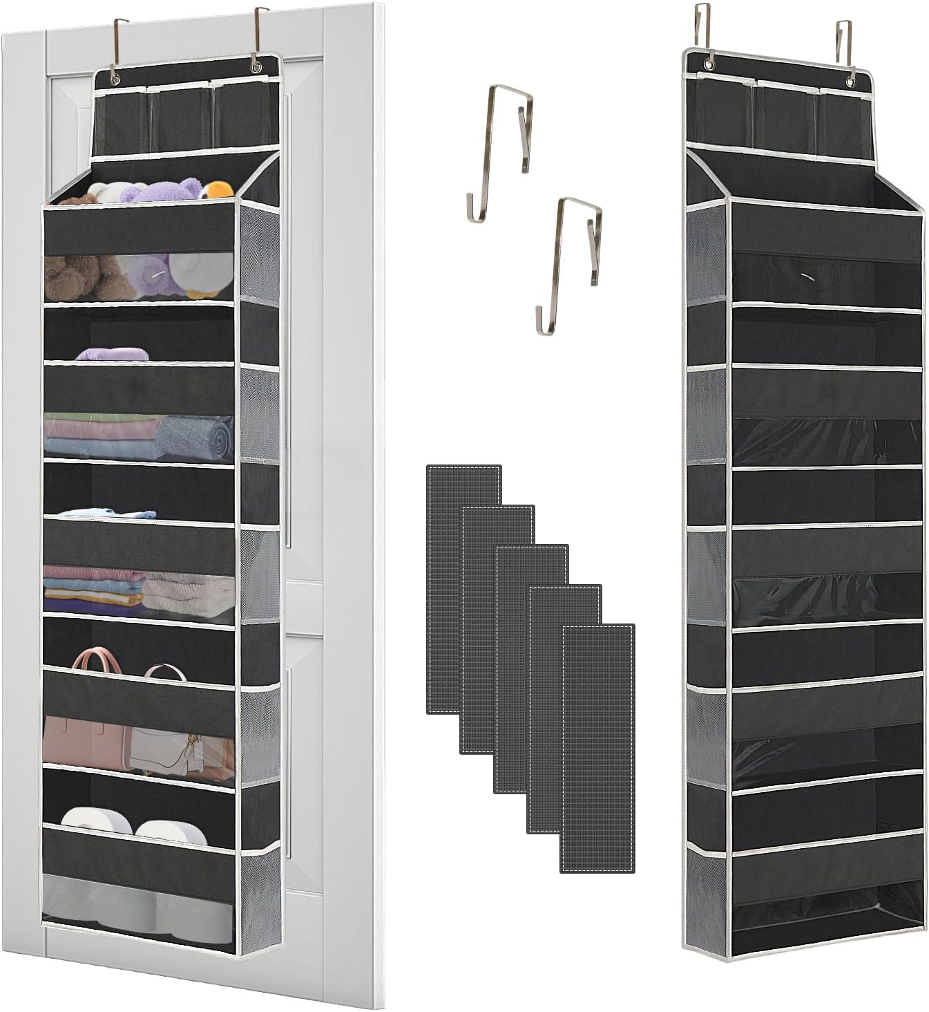 Amazon.com: Over The Door Organizer Storage, 44lbs Weight Capacity ...