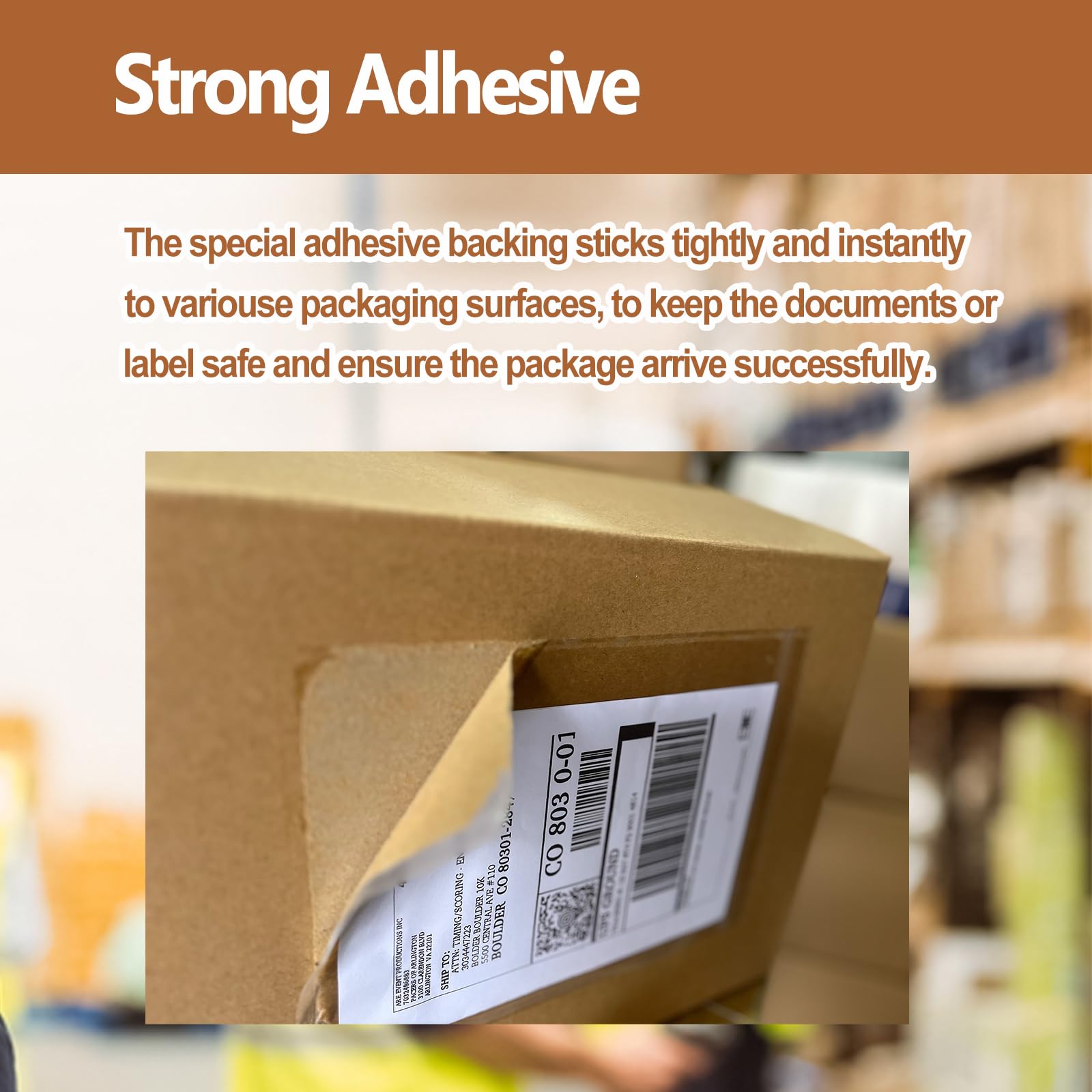 Snapklik.com : BEUYI 2.5 Mil Premium 7"x10" Clear Adhesive Shipping ...