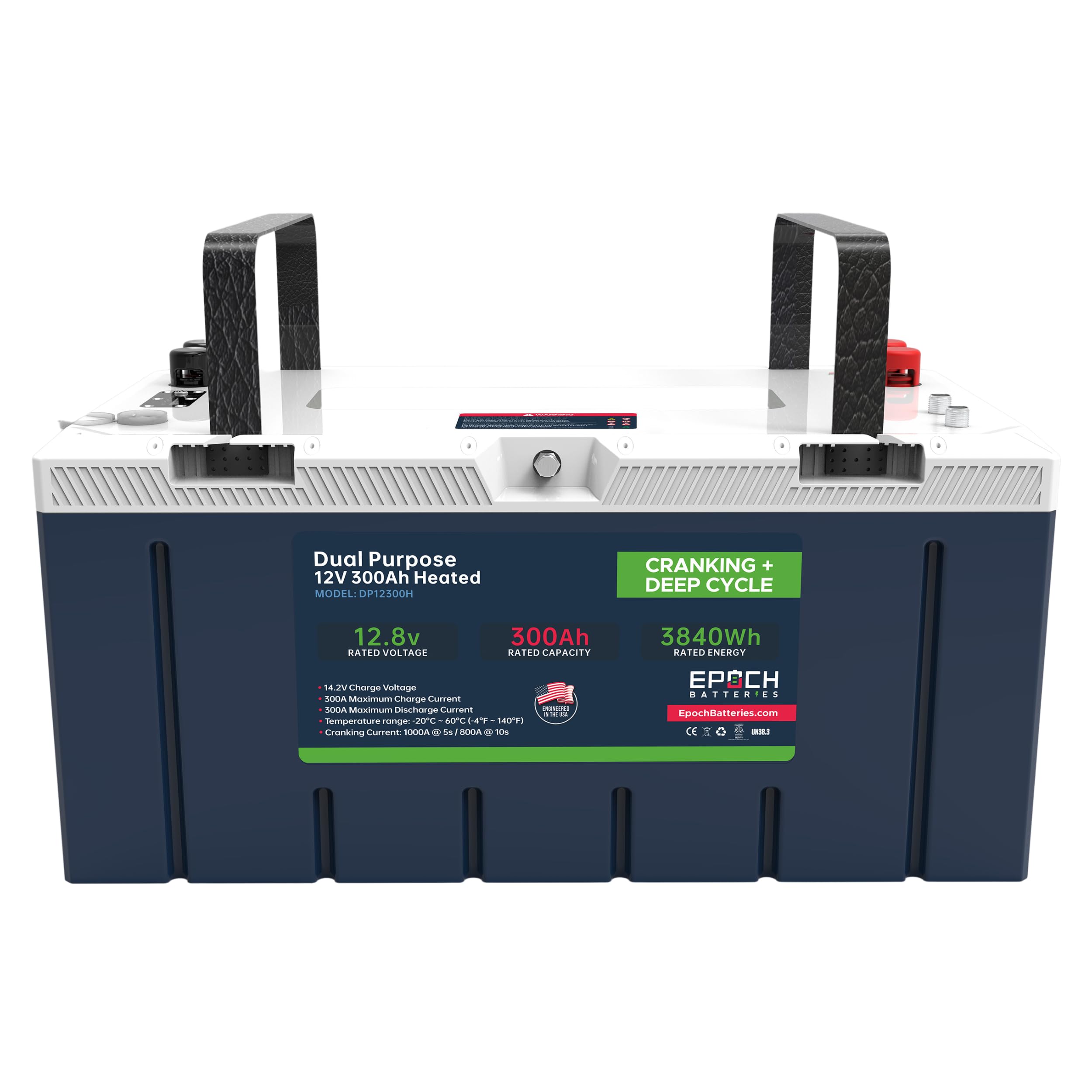 Amazon.com: 12V 300Ah Pro Series - LiFePO4 Cranking & Deep Cycle ...